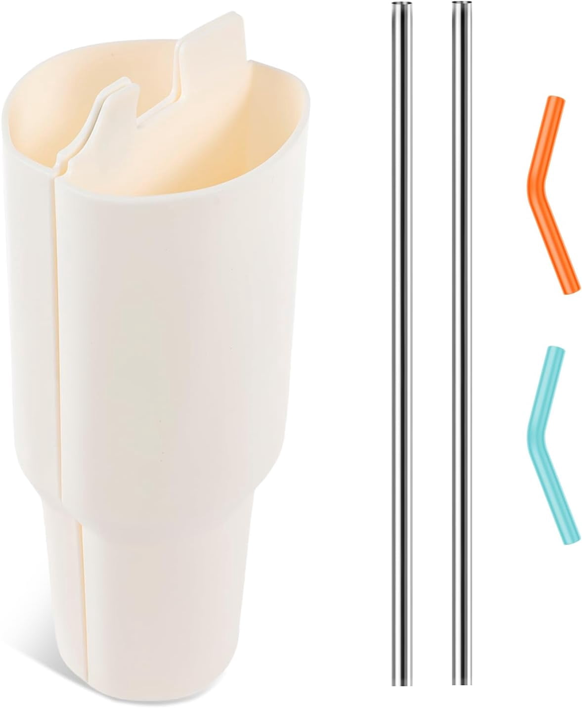 XD2-2-in-1 Drink Separator, Silicone Cup Divider Liner for 40 oz Cup ...