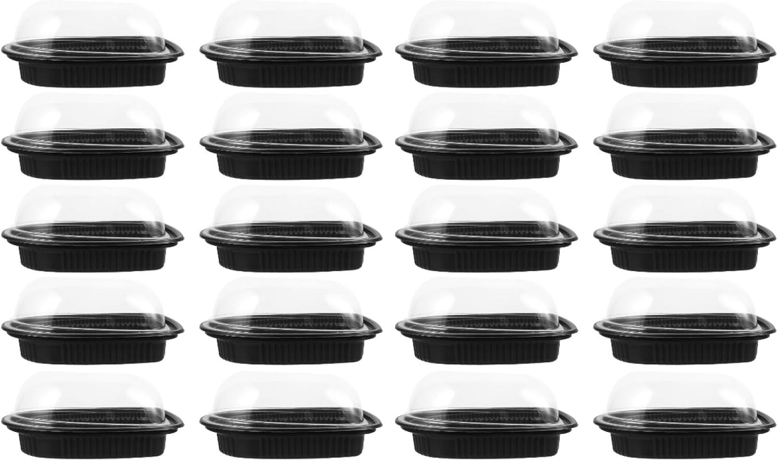 XD2-20PCS Rotisserie Chicken Roaster Container with Lids - Plastic ...