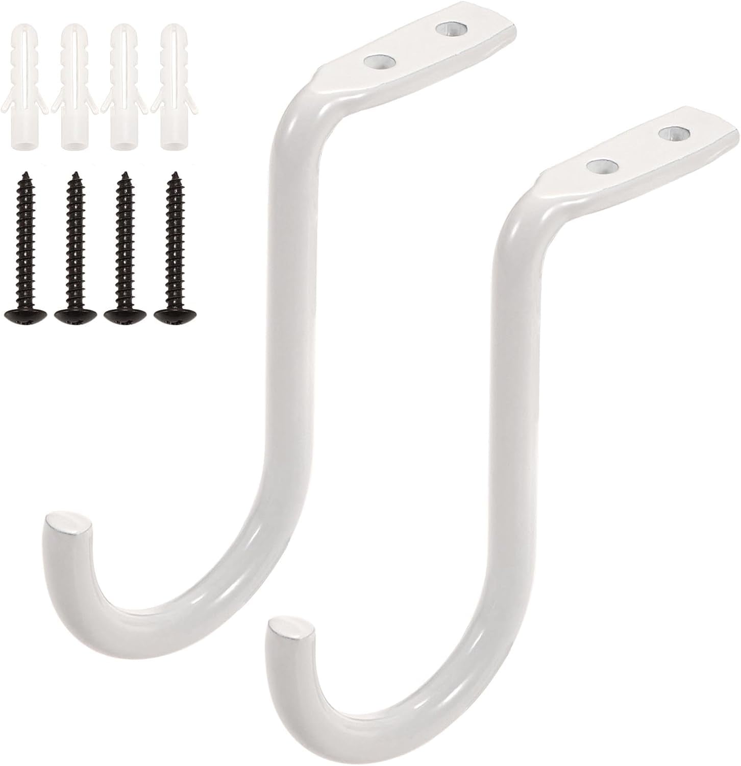 XD2-2PCS Closet Rod Center Support 1 Inch to 1.5 Inch Heavy Duty Closet ...