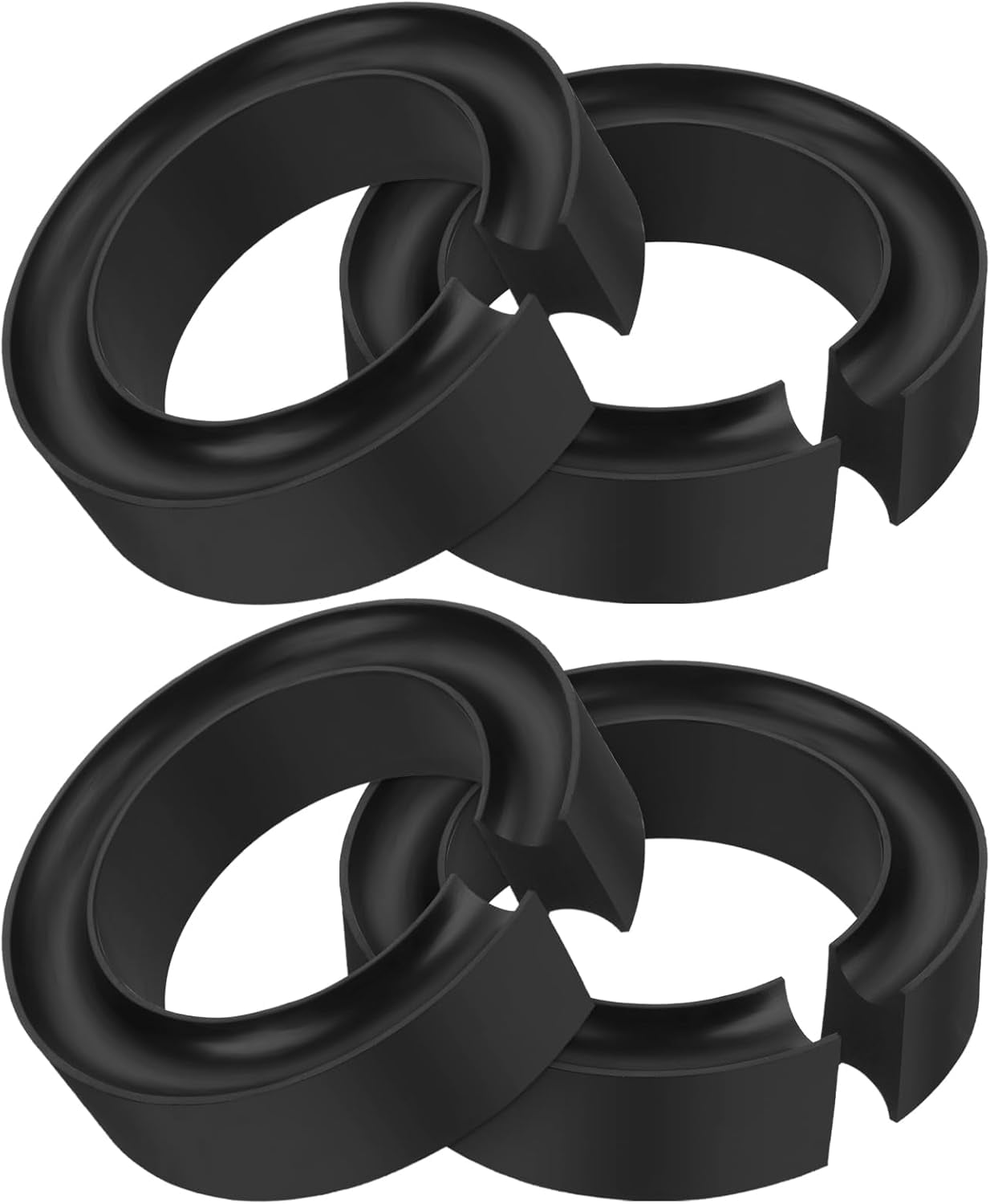 XD2-2PCS Rubber Coil Spring Spacers for Cars Heavy Duty Round Coil ...