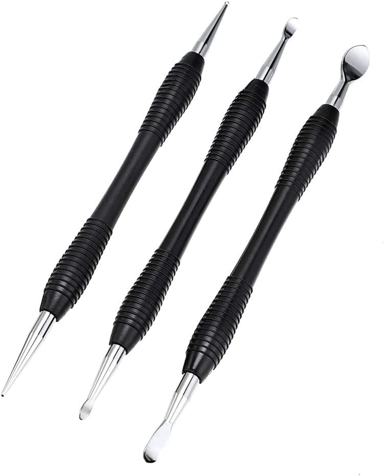 XD2-3PCS Leather Craft Modeling Tools Grooving Tools, Leather Embossing ...