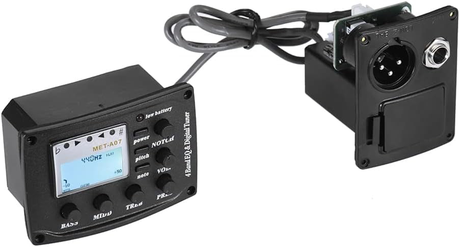 XD2-4 Band Equalizer, Tone and Volume Amplifier Control Guitar Four ...