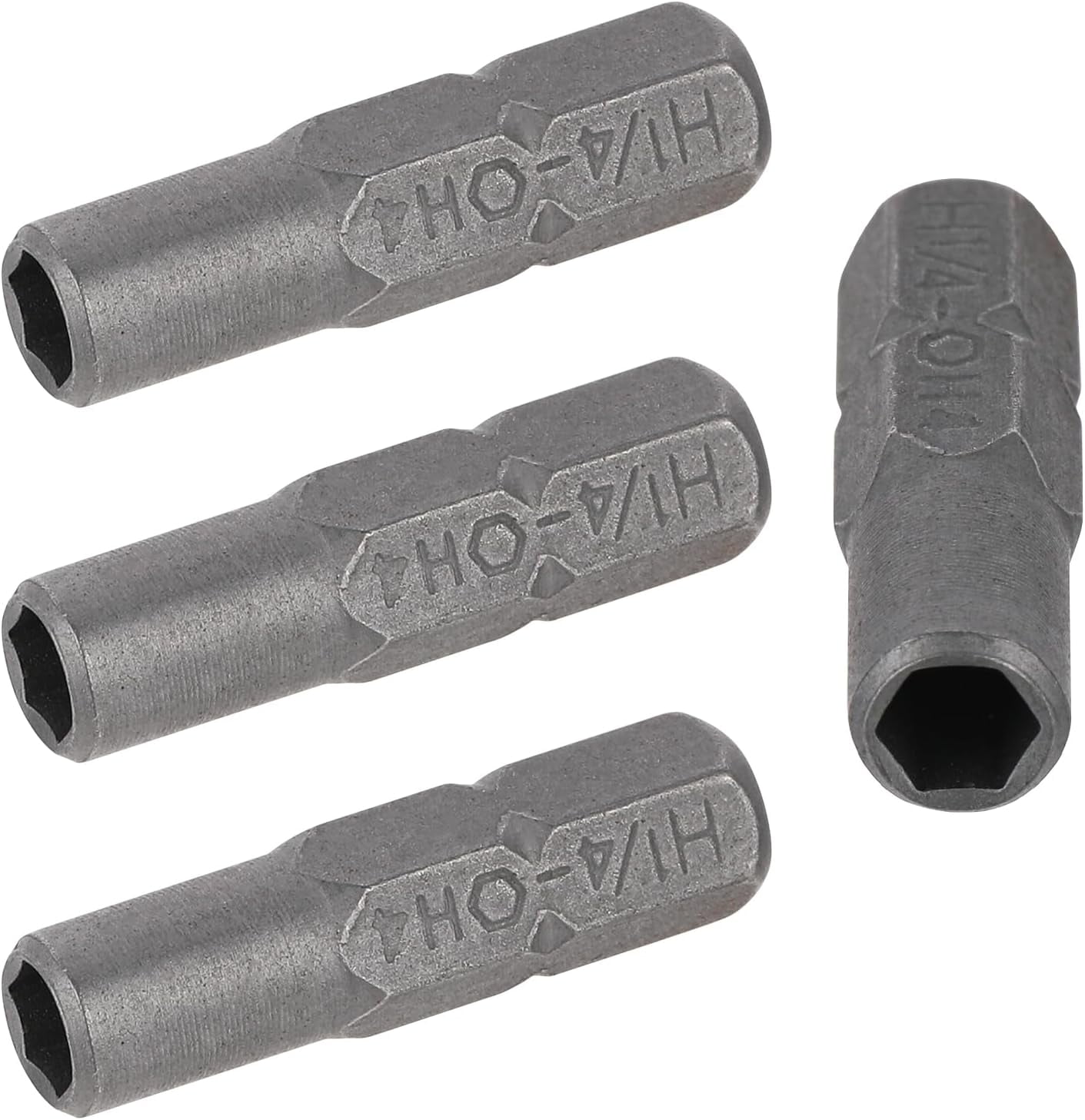 XD2-4 pack Screw Driver Bit Adapter, 6.35mm 1/4" Insert Bit adapter ...