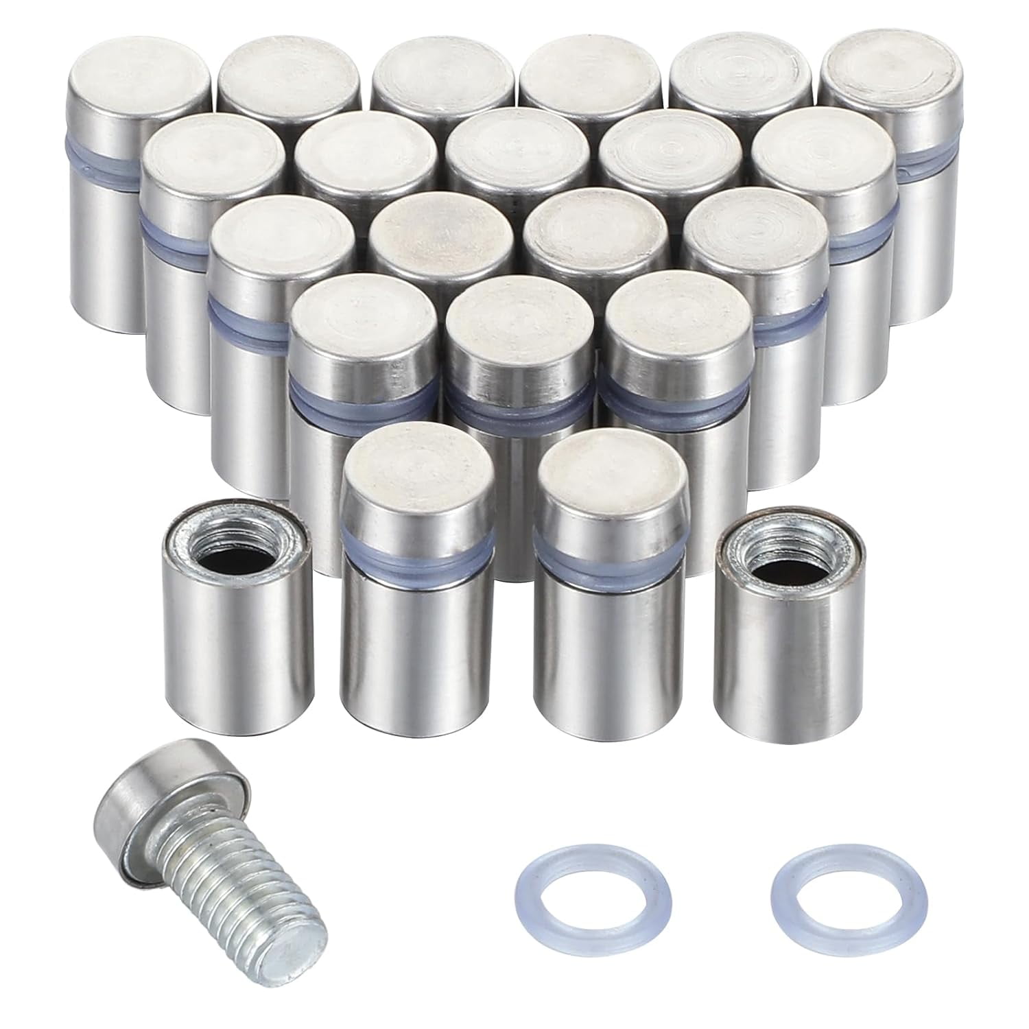 XD2-50PCS 1/2 x 3/4 Inch Standoff Screws, Stainless Steel Wall Sign ...