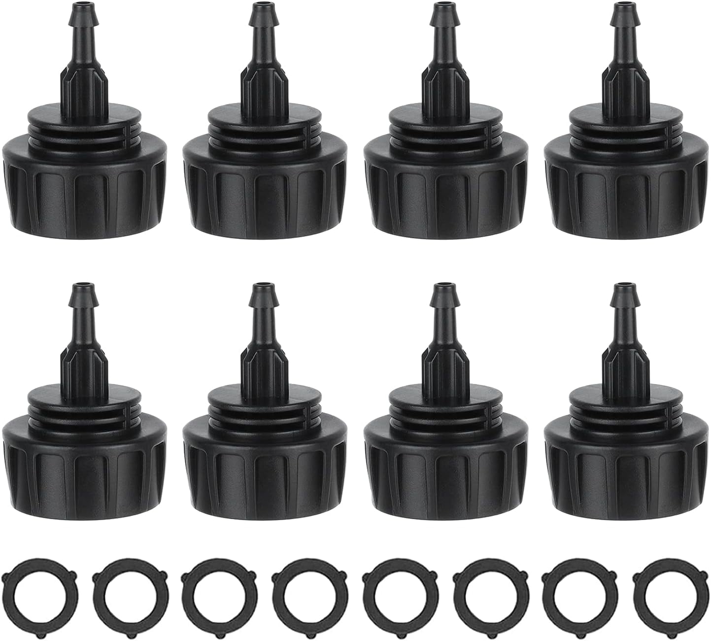 XD2-8Pcs Drip Irrigation Hose Connectors,1/4 Inch Drip Irrigation ...