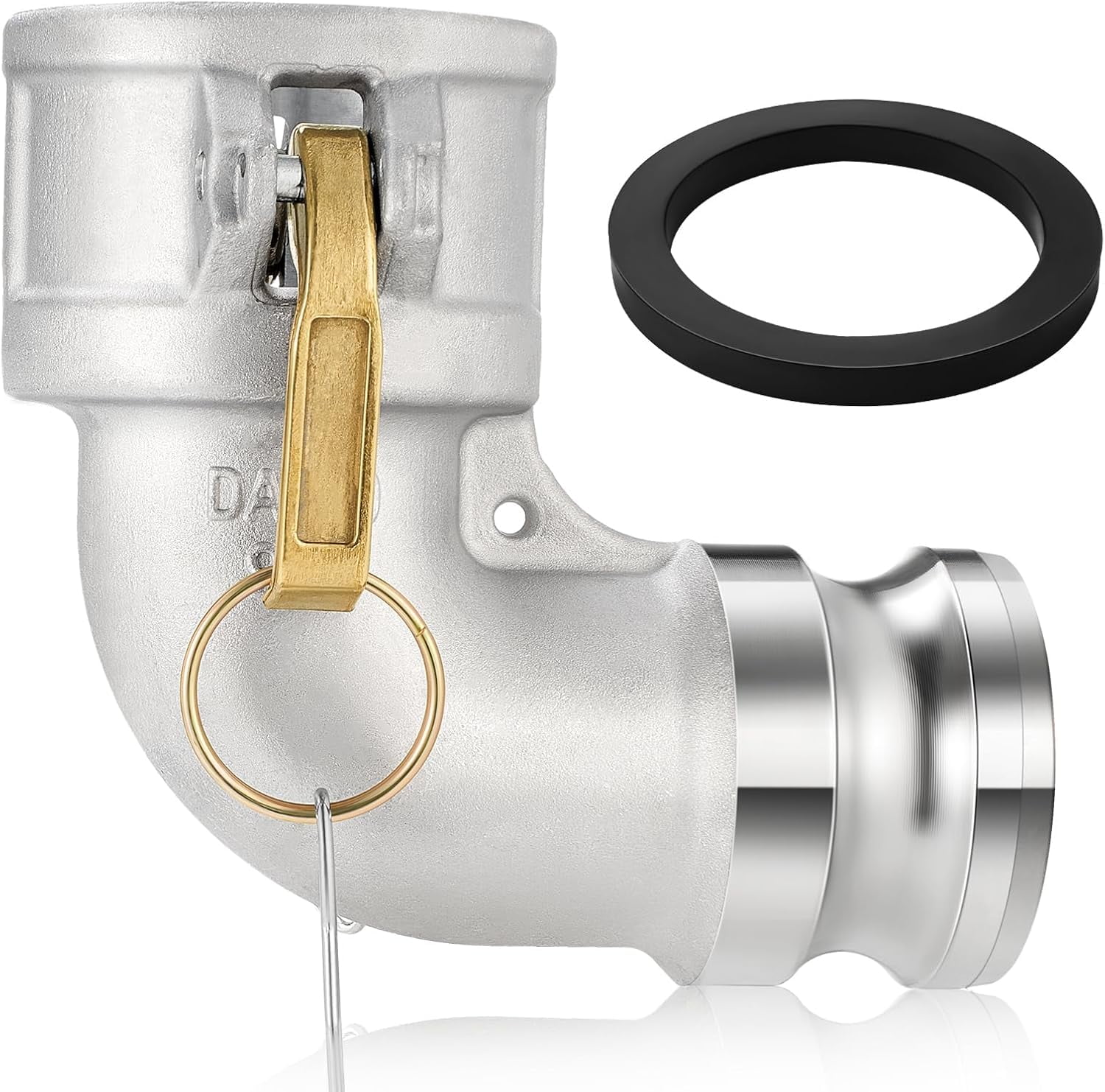 XD2-Aluminum Type Da Cam and Groove Hose Fitting 90 Degree Elbow Female ...