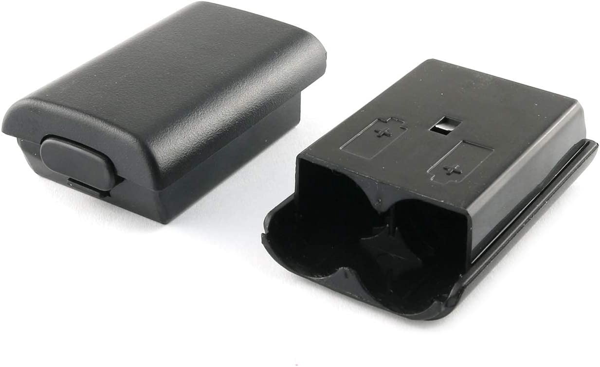XD2-Battery Case 2PCS Black AA Battery Back Covers Holders Shells for ...