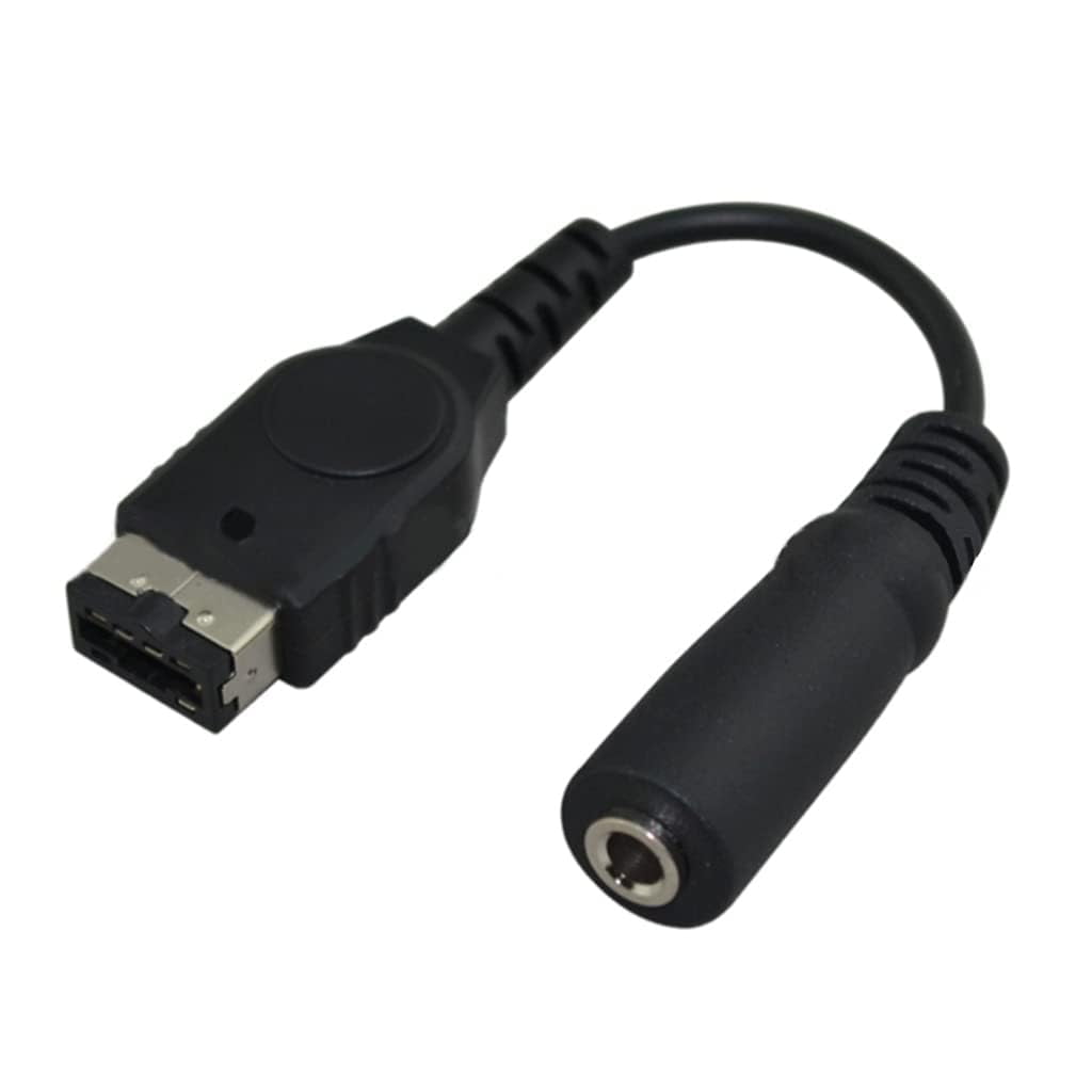XD2-Black 3.5mm Headphone Adapter Cable,for Gameboy Advance for GBA-SP ...