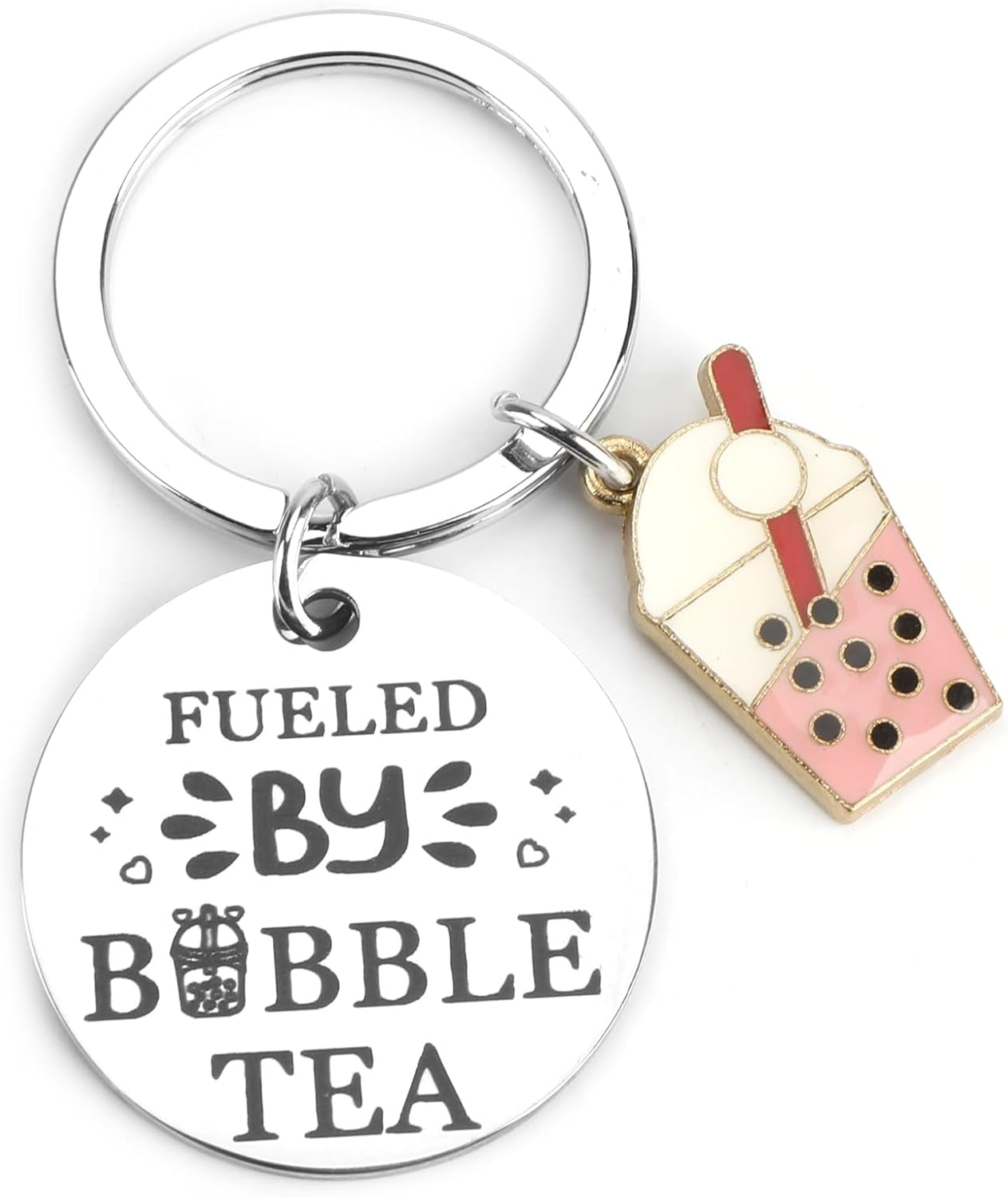 XD2-Cute Bubble Tea Keychain for Girls,Boba Tea Keychain,Boba Milk Tea ...
