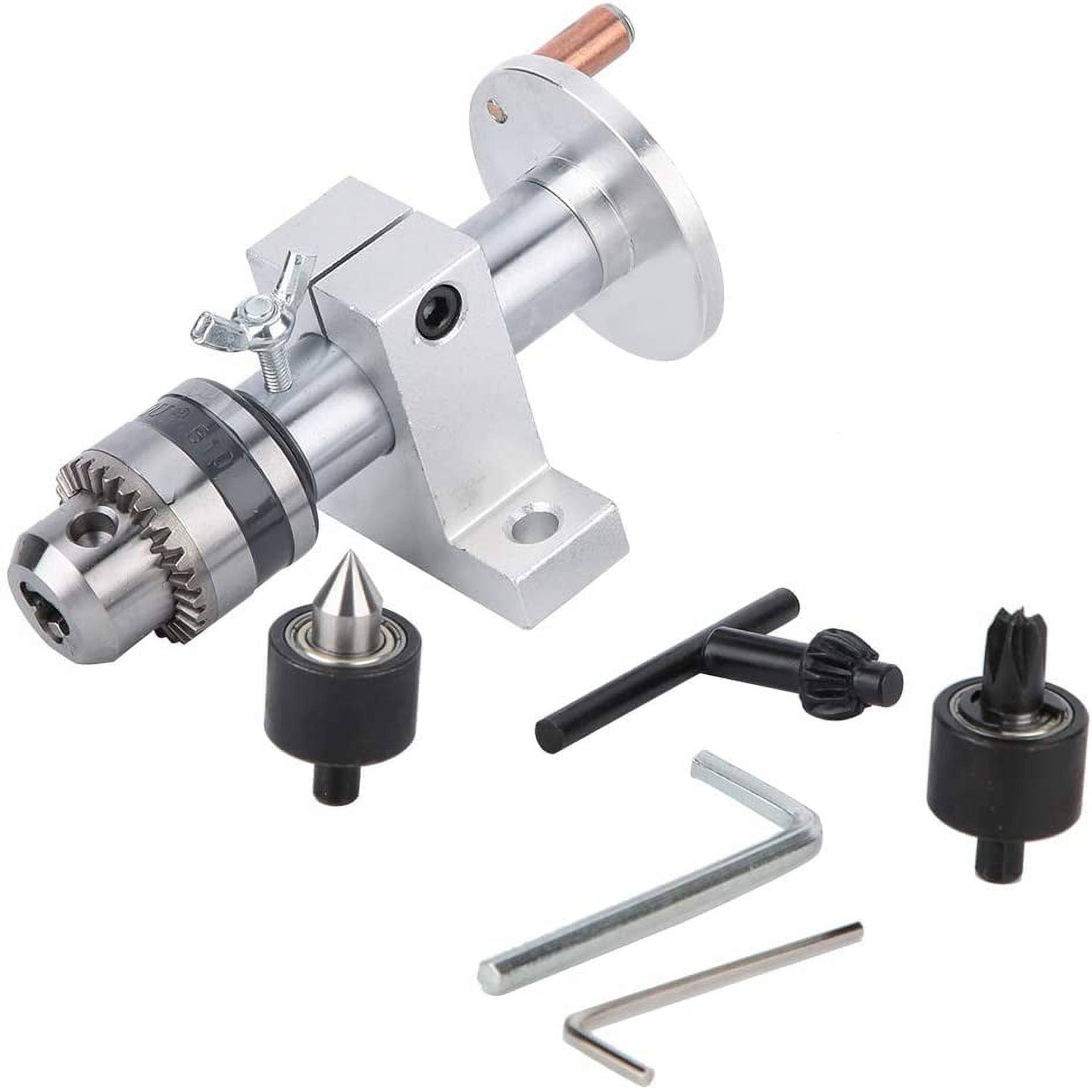 XD2-DIY Woodworking Live Revolving Center, Adjustable with Wrench for ...