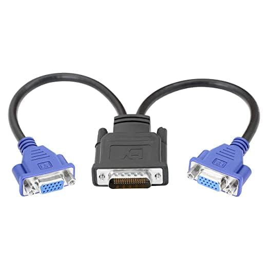 XD2-DMS-59 to VGA Splitter for Dual Monitor Setups or as a VGA Adapter ...