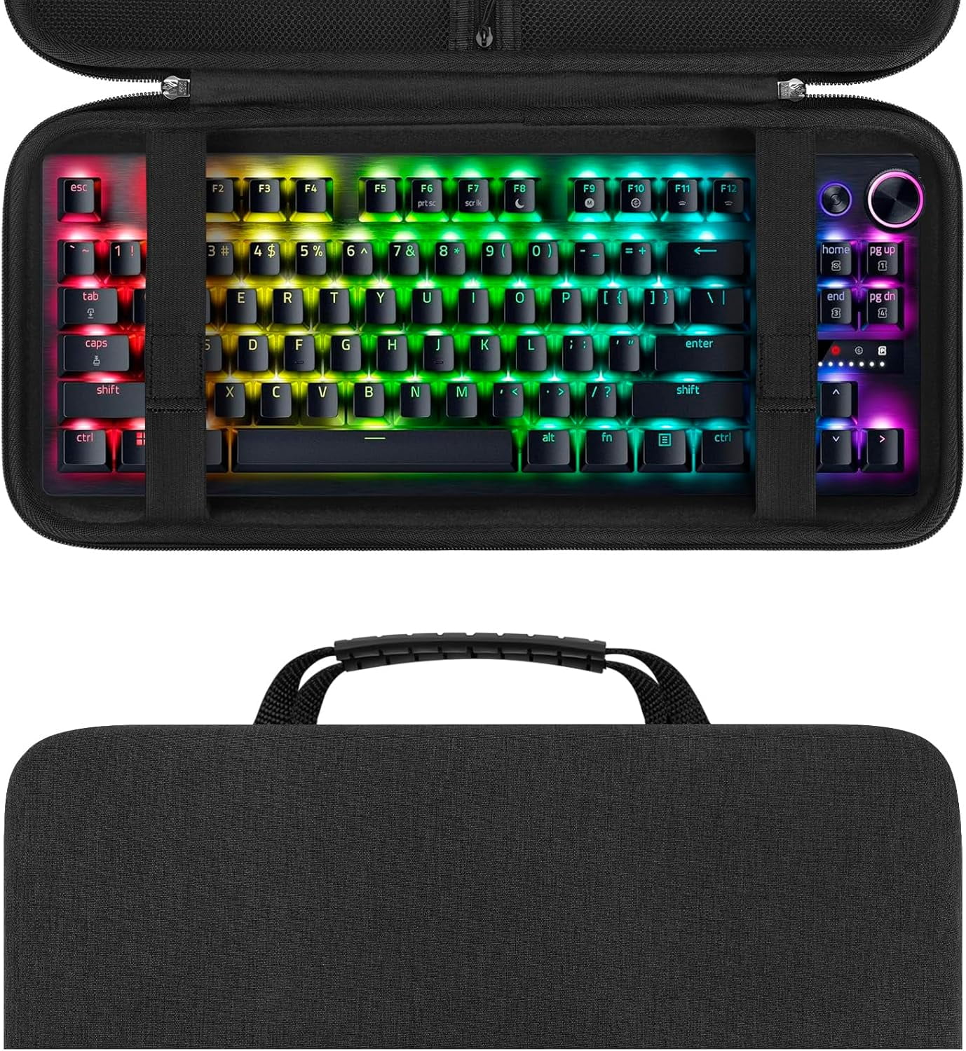 XD2-Hard Travel Case for TKL Tenkeyless Keyboard, Computer 87 Key ...