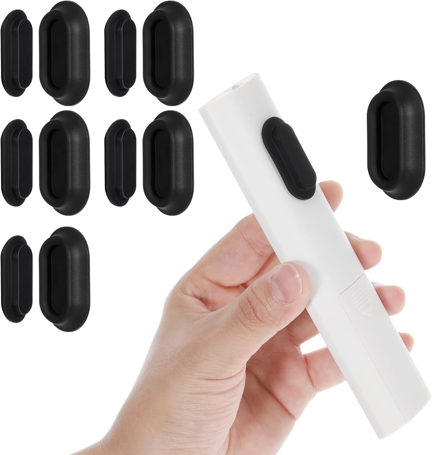 XD2-Magnetic Remote Control Holder 5Pcs Upgraded Wall Mount Silicone ...