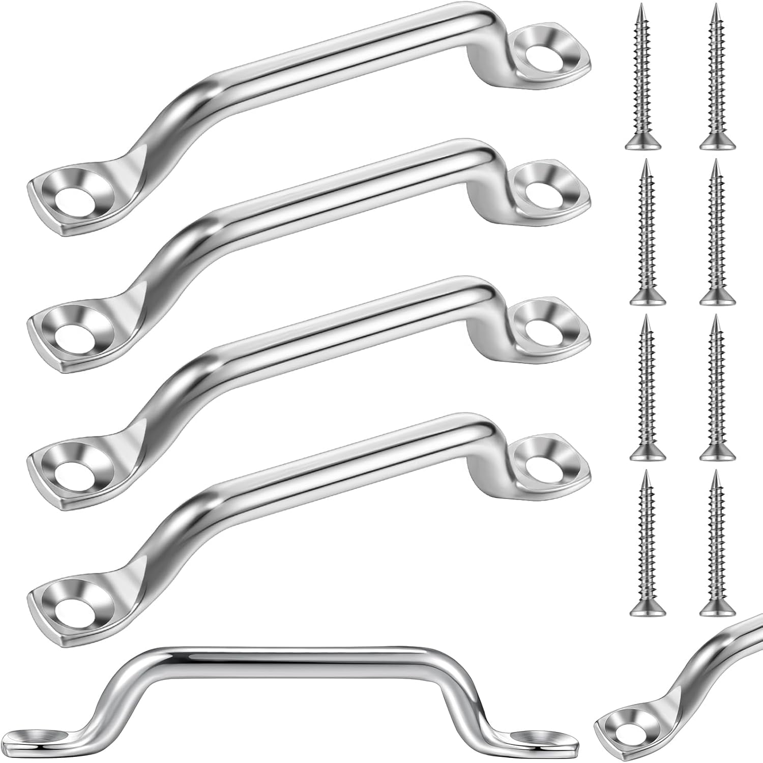 XD2-Stainless Steel Footman Loop with Flat Head Tapping Screws Bimini ...