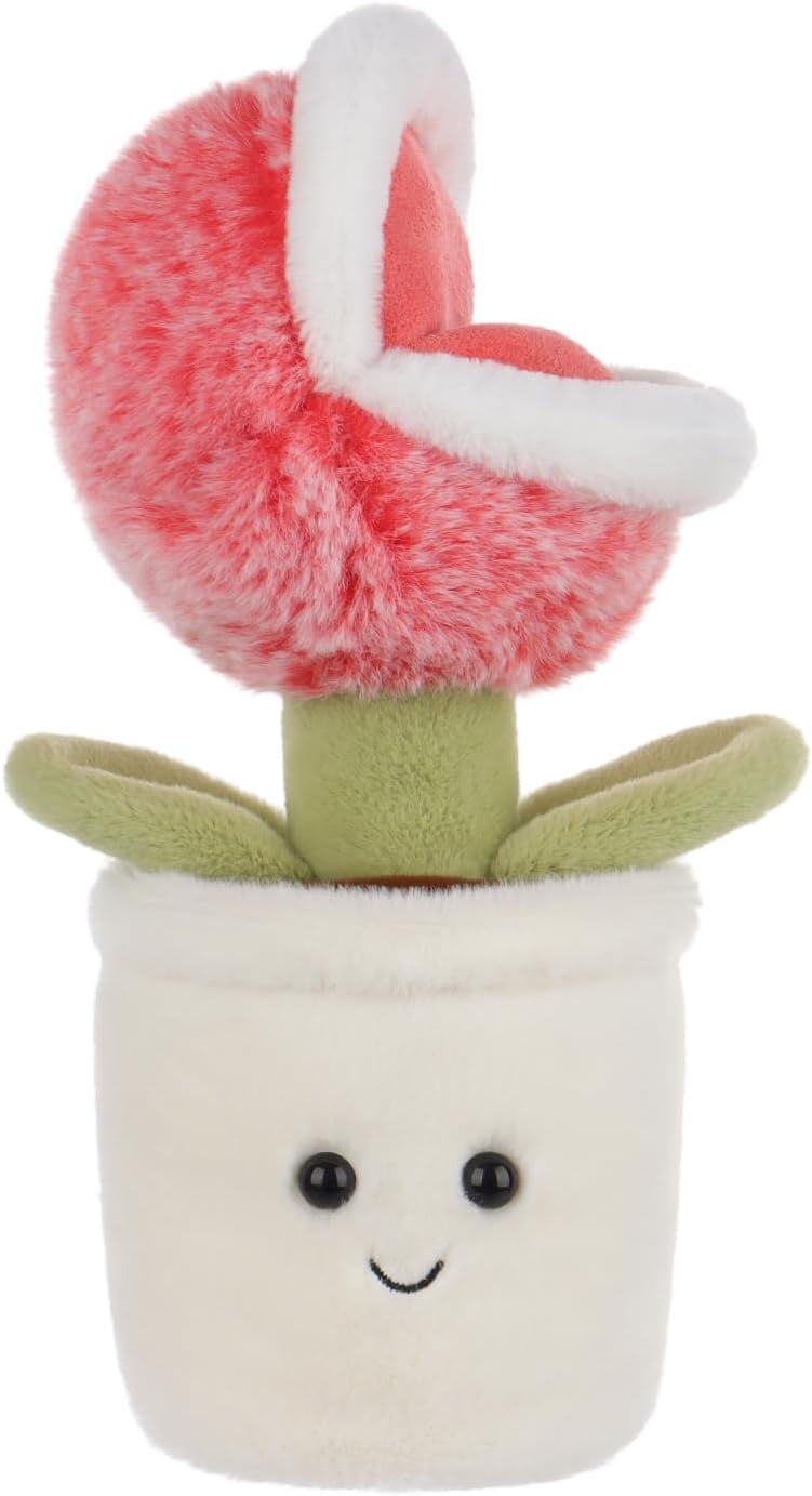 XD2-Succulent Potted Flower Plush Chomper Plant Stuffed Animals for ...