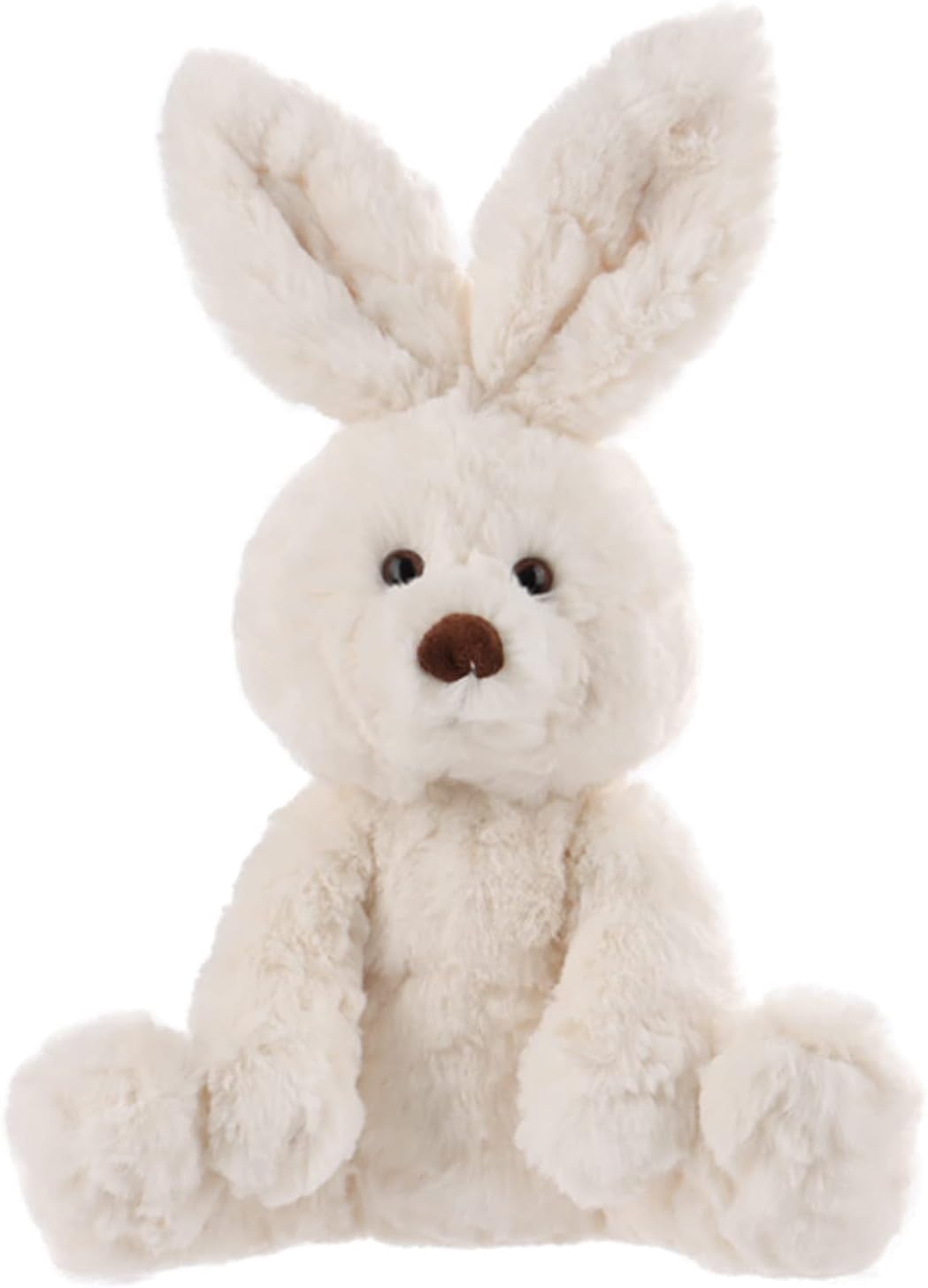 XD2-Toys Plush Creamy White Bunny Rabbit Stuffed Animal with Fluffy ...
