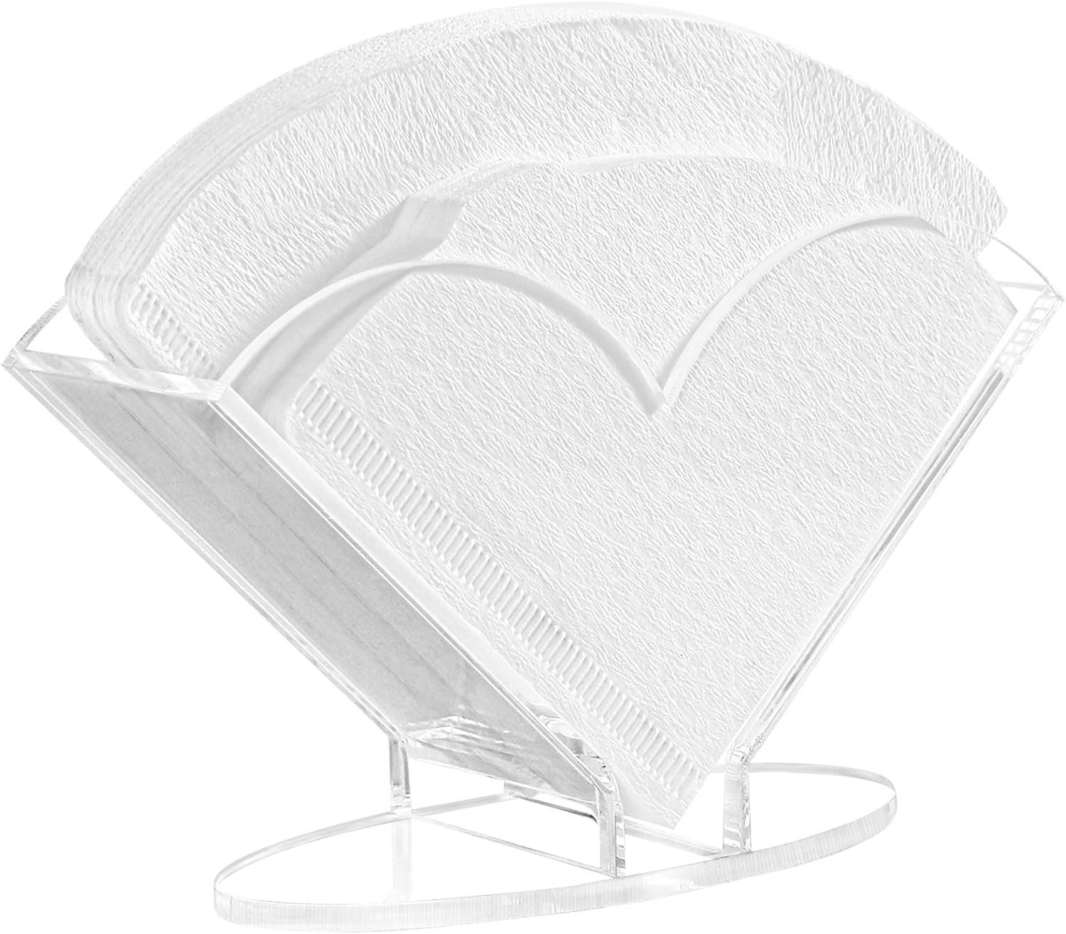 XD2-V60 Filter Holder, Coffee Filter Holder Dispenser, Clear Acrylic ...