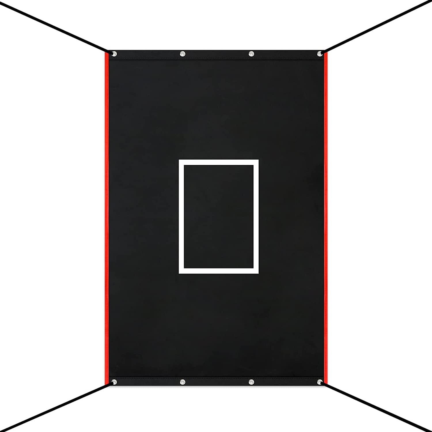 XD2-Vinyl Backstop Heavy Duty Batting Cage Backstop Baseball Batting ...