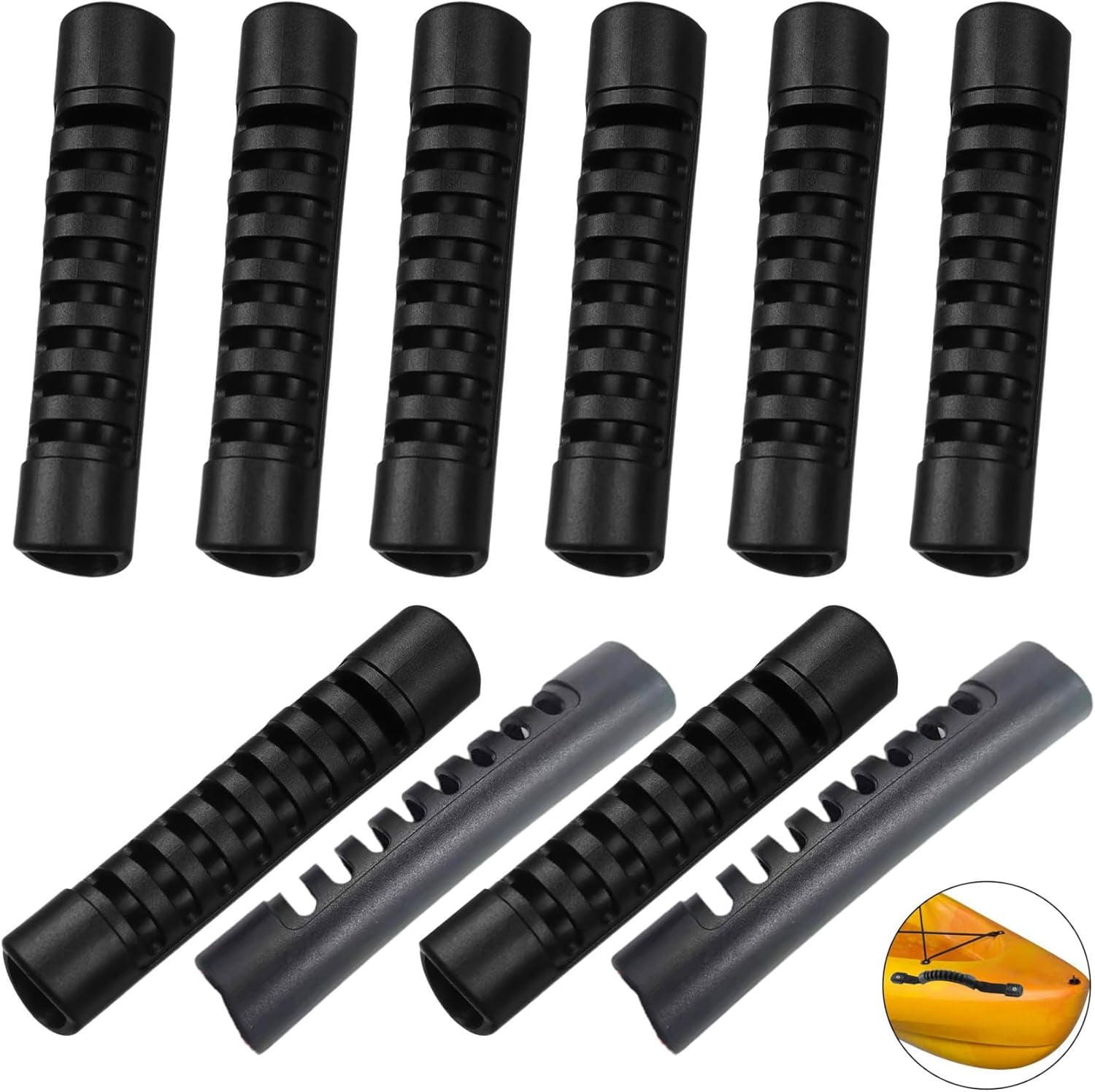 XD3-10 Pack Kayak Handle Grips Rubber Replacement Carry Handles Rubber ...