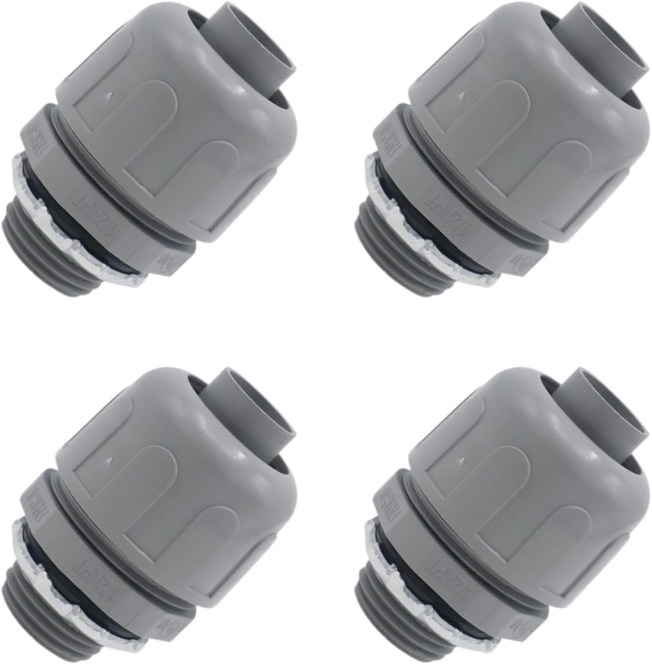 XD3-10Pcs 1/2 Inch NPT Liquid Tight Nonmetallic Electrical Conduit ...
