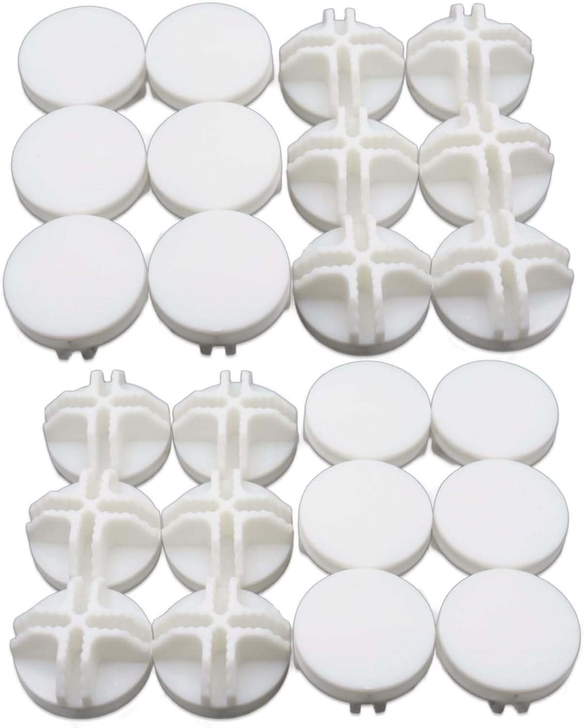 XD3-16-Pack Plastic Grid Organizer Connectors for Modular Closet ...