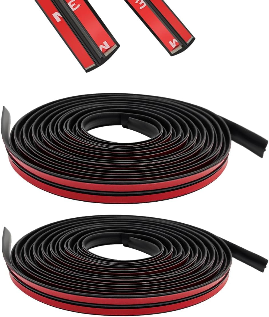 XD3-2 PCS Car Weather Stripping, 11.5 Ft Windshield Rubber Seal, T ...