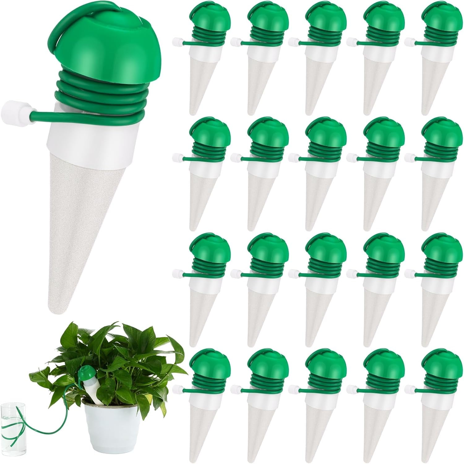 XD3-20 Pack XL Classic Plant Watering Stakes Self Watering Spikes ...