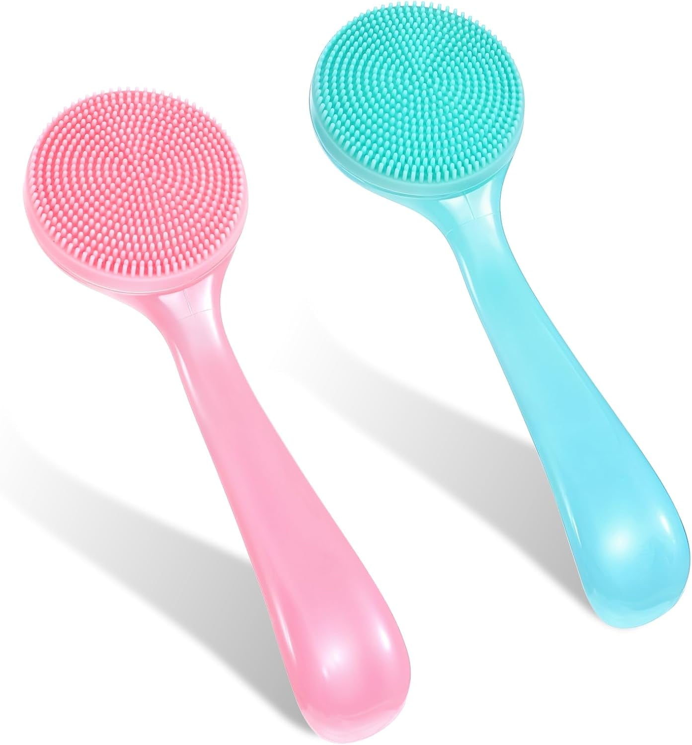 XD3-2PCS Facial Scrubber Face Exfoliator Tool Face Wash Brush Cleansing ...