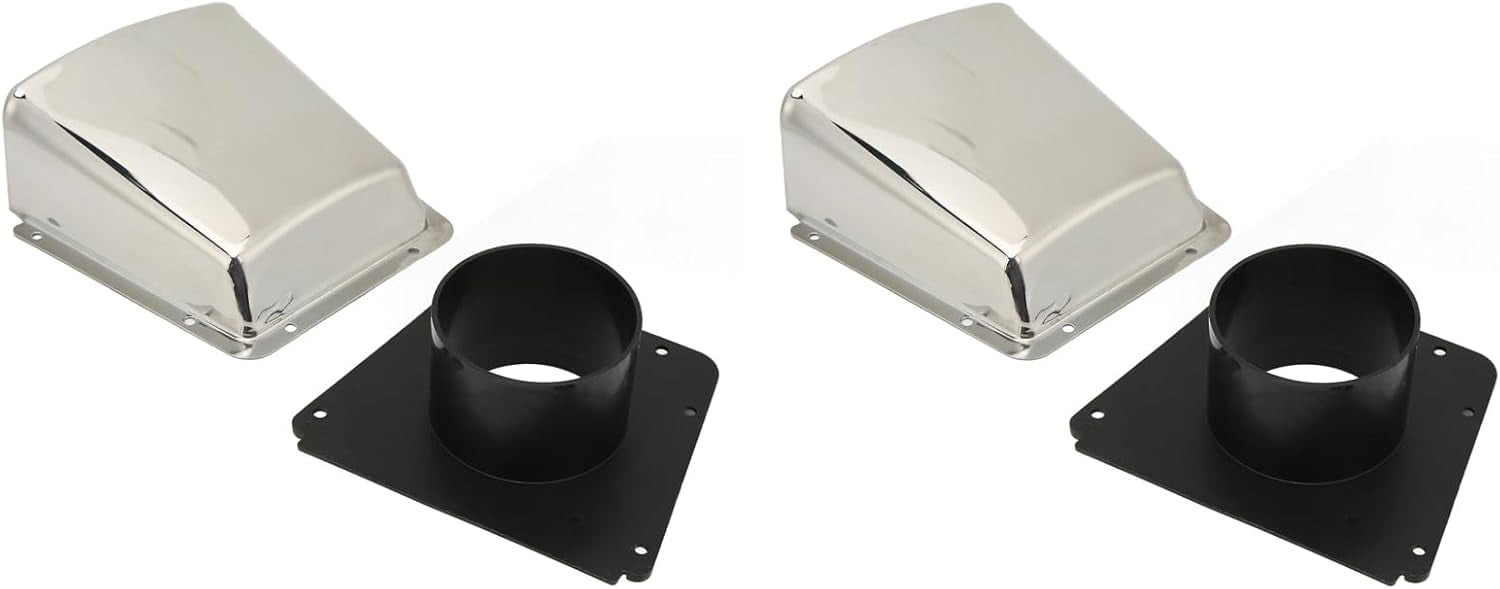 XD3-2Pcs Boat Cowl Vent, Marine Accessories Stainless Steel 304 ...