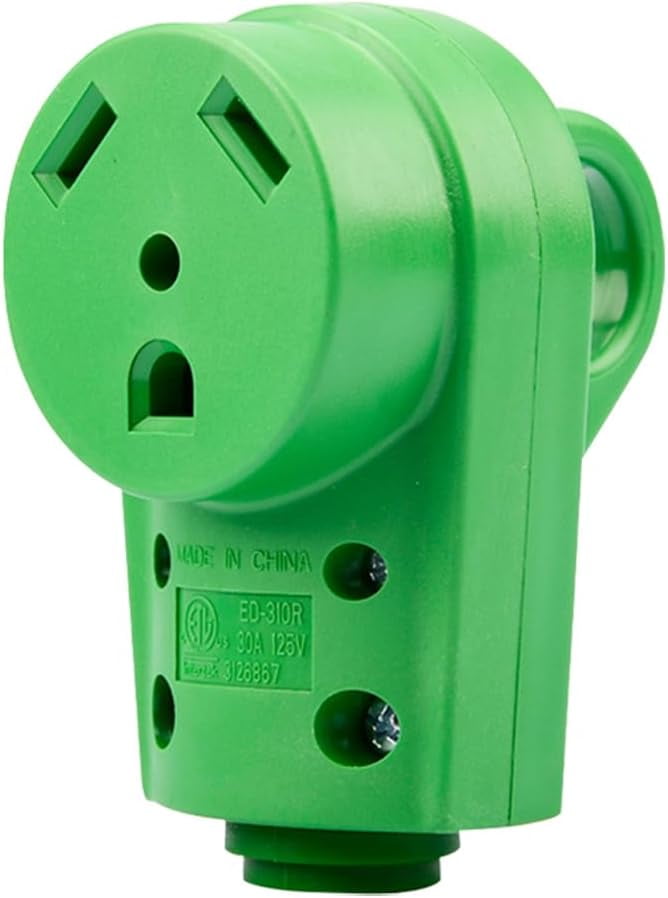 XD3-30Amp RV Plug, Heavy Duty NEMA TT-30P Replacement Male Plug Adaptor ...