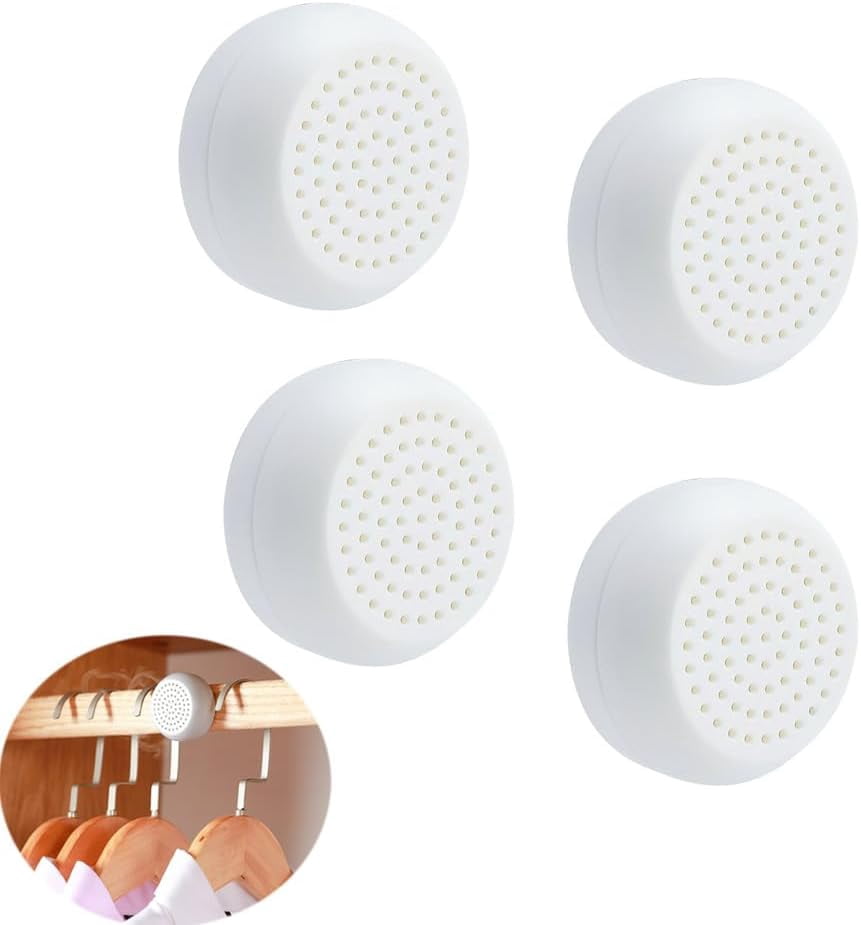 XD3-4 Pack Camphor Tablets Holder Adhesive Cedar Balls Container Sticky ...