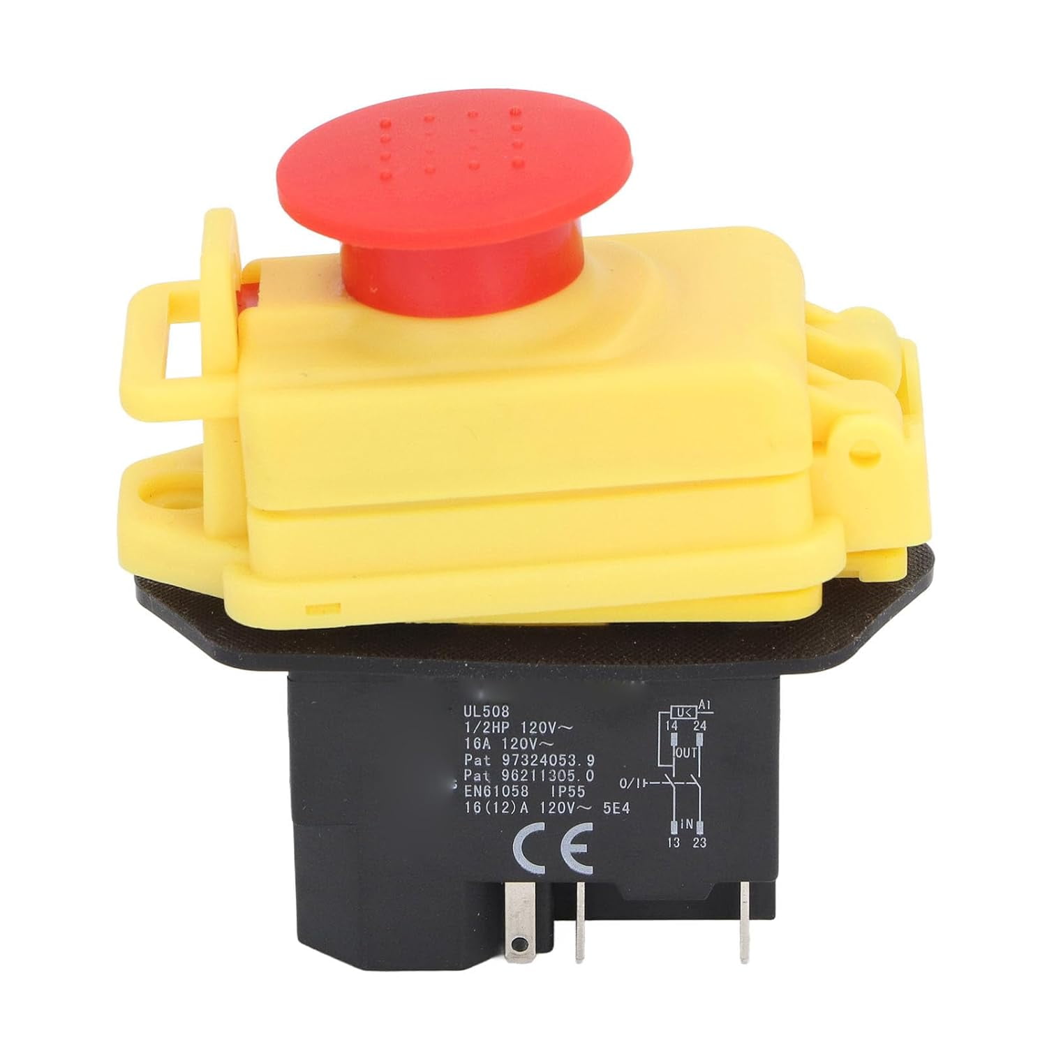 XD3-4P Industrial Electromagnetic Switch Push Button Switch IP55 ...