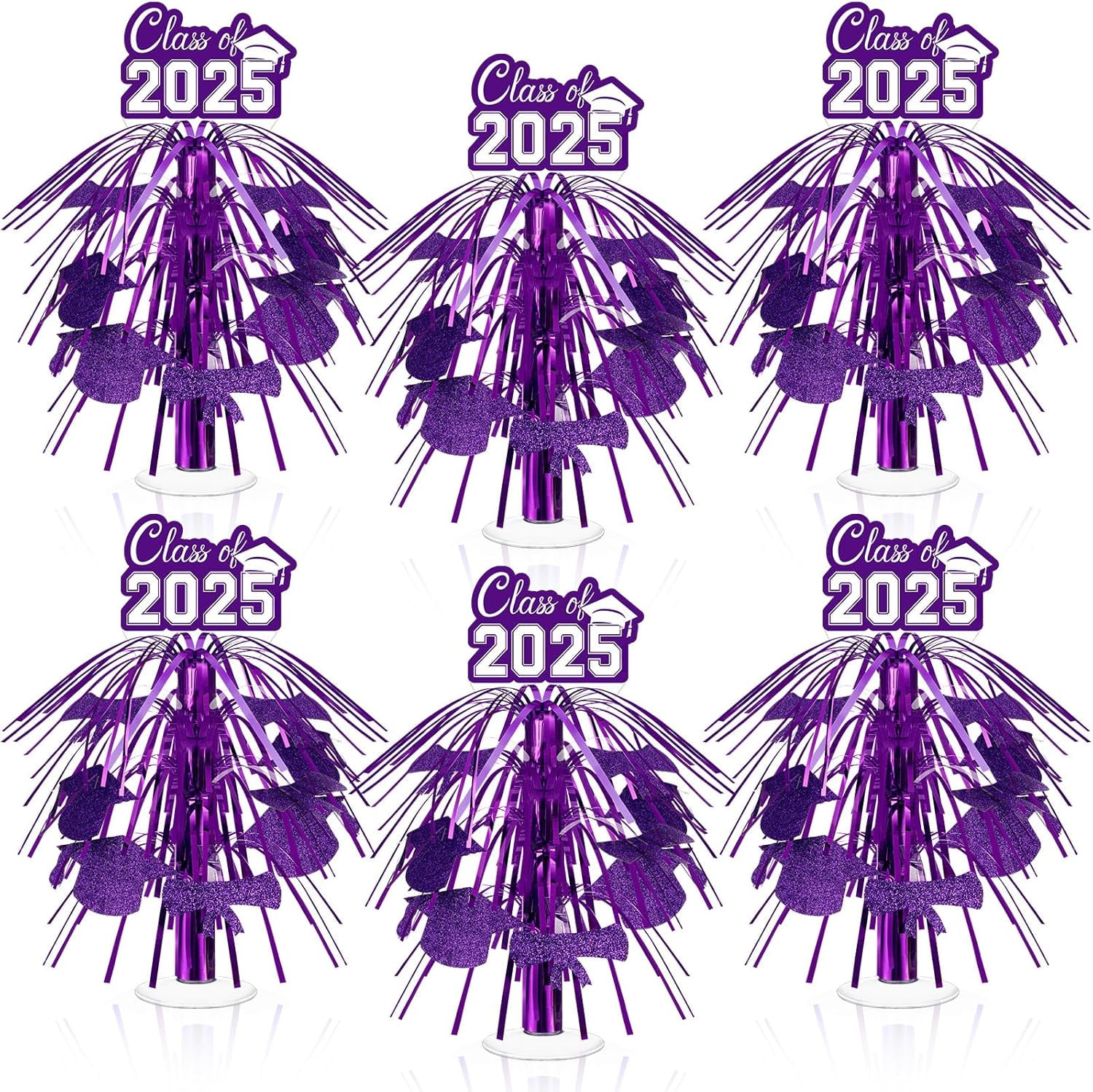 XD3-6 Sets Maroon Graduation Centerpiece with Class of 2025 Graduation ...