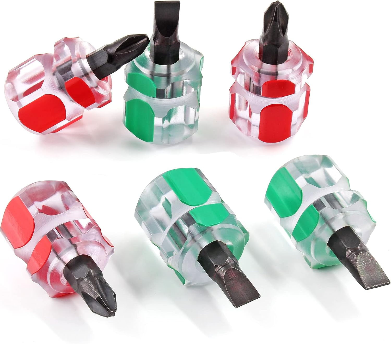 XD3-6Pcs Mini Screwdriver Set, Mini Phillips Screwdriver & Slotted ...