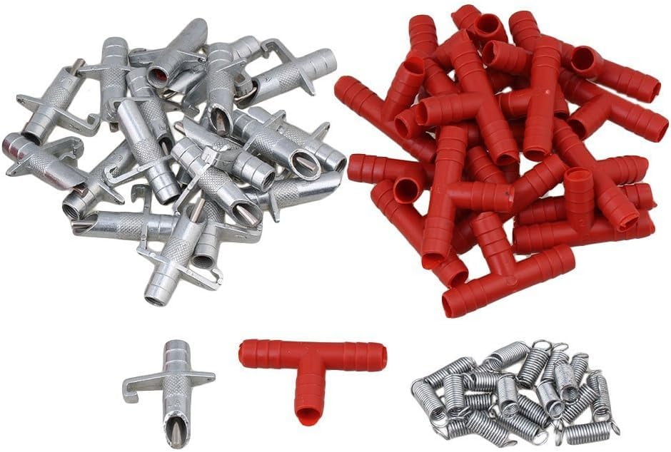 XD3-Automatic Water Nippler Drink Feeder with Spring 10sets for Poultry ...