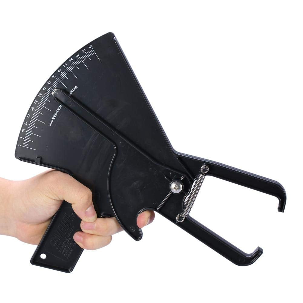 XD3-Body Fat Tester Caliper, Skin fold Fat Caliper Weight-Loss Fat ...