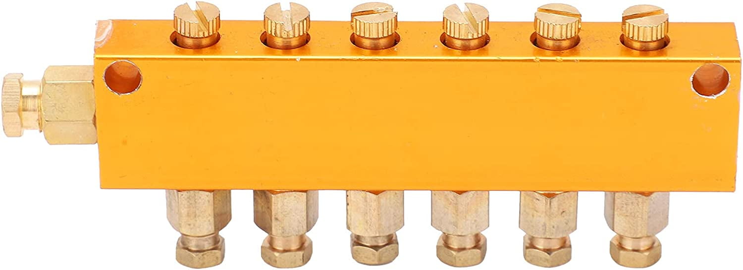 XD3-Brass Oil Distributor 5/6 Adjustable Manifold for Automatic ...