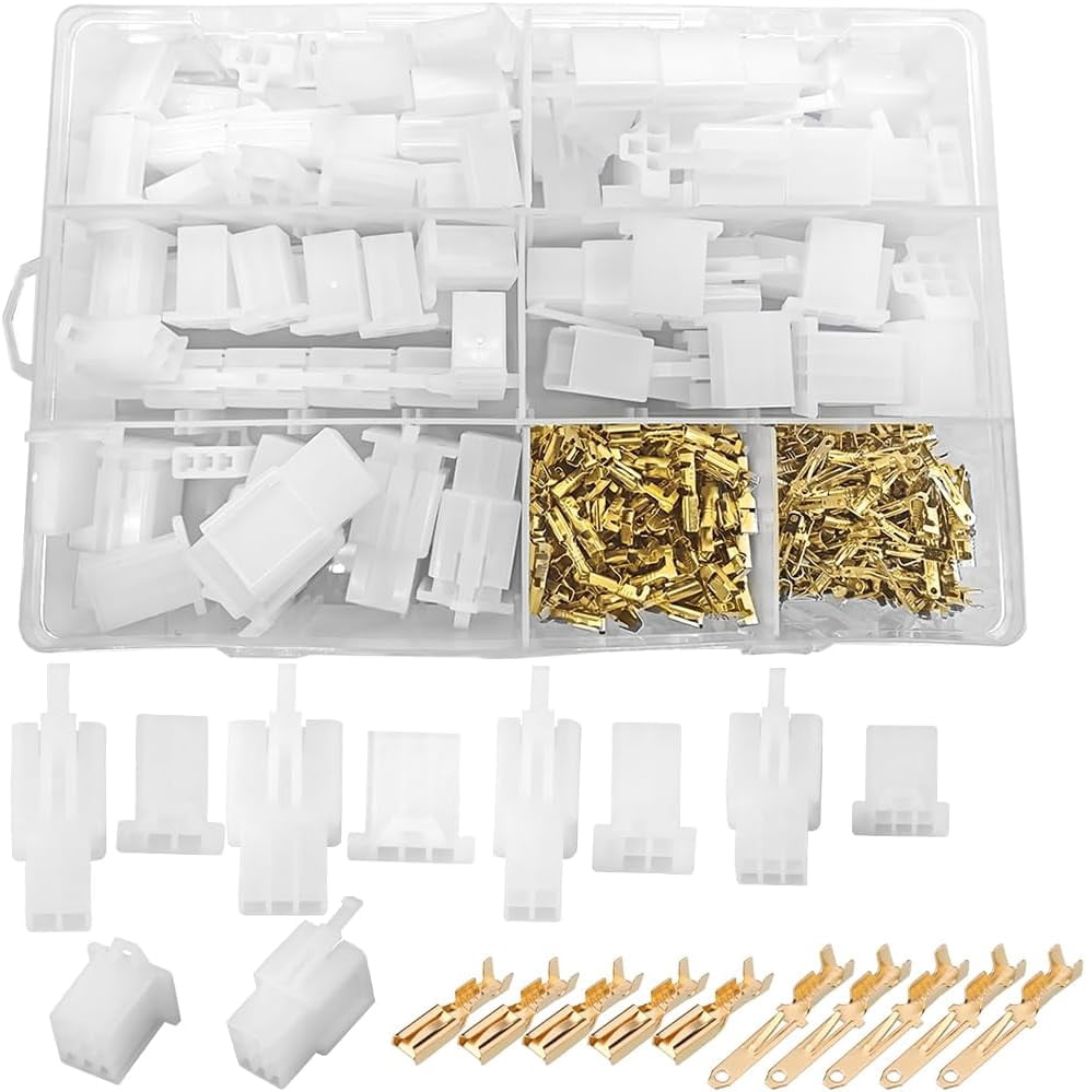 XD3-Car Electrical Wire Connectors Kit, 432PCS 2.8mm 2 3 4 6 9 Pin ...