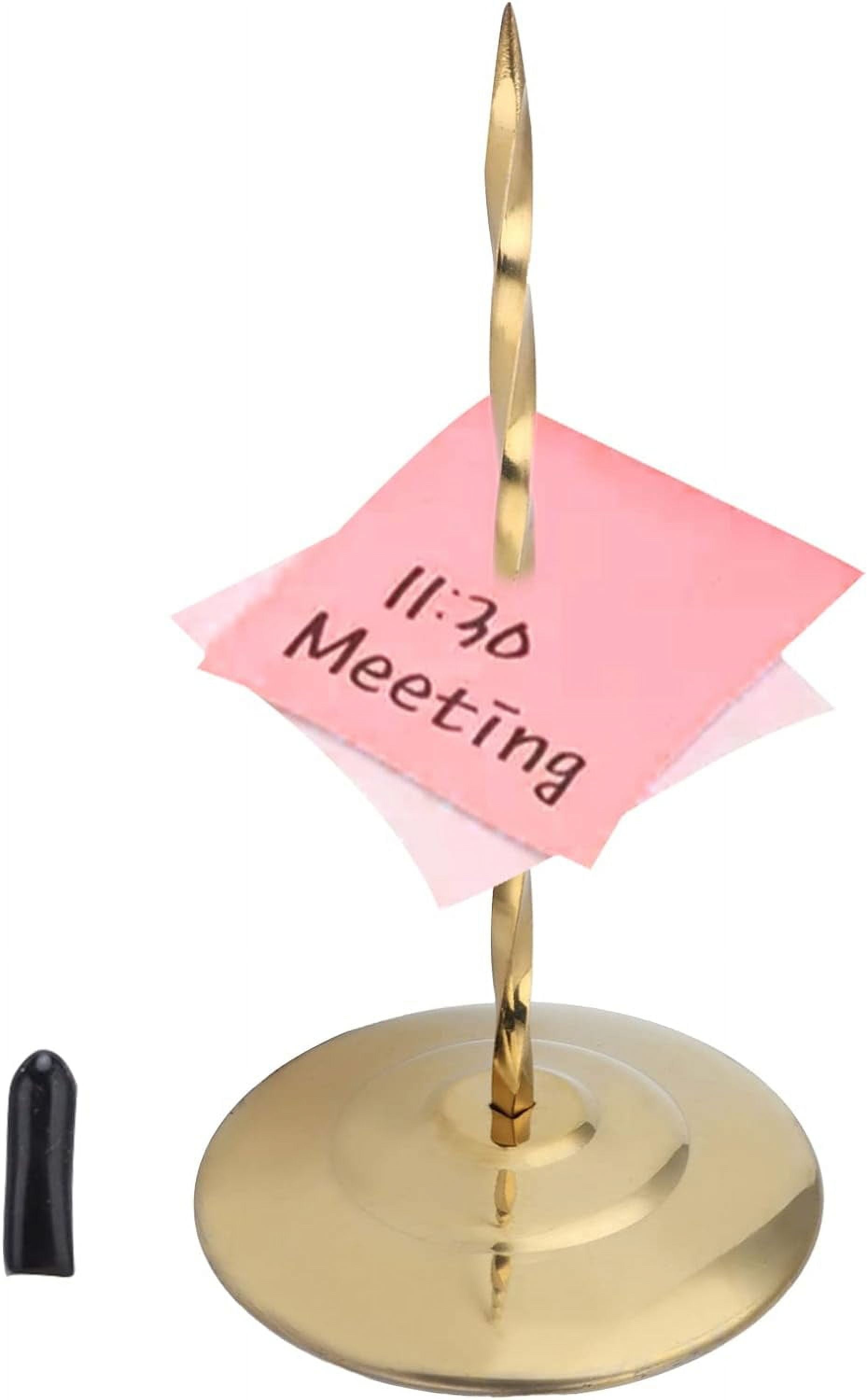 XD3-Desk Receipt Holder, Bill Fork Rod Paper Holder Spike Stainless ...