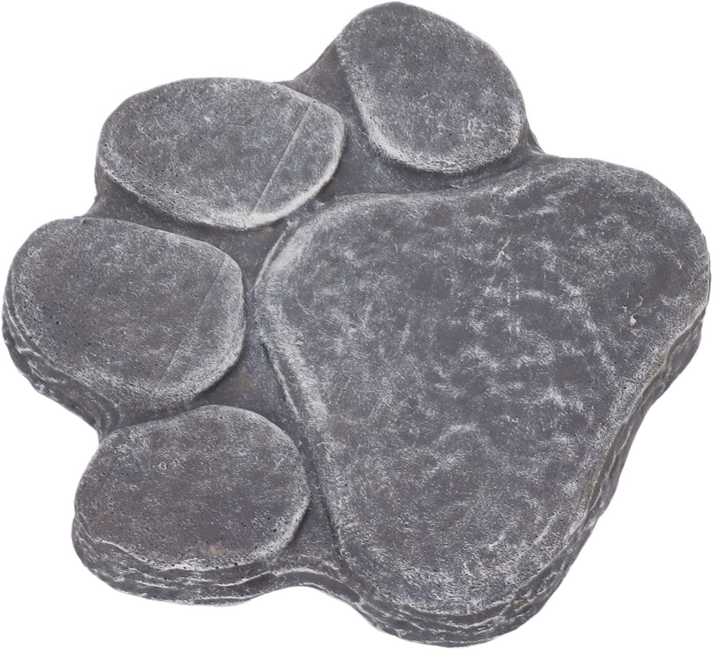 XD3-Dog Pawprint Memorial Stone for Prints Marker Lawn Personality Yard ...