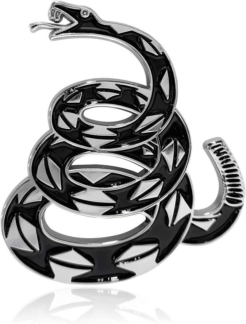 XD3-Dont Tread on Me Car Sticker, Automotive 3D Gadsden Flag ...