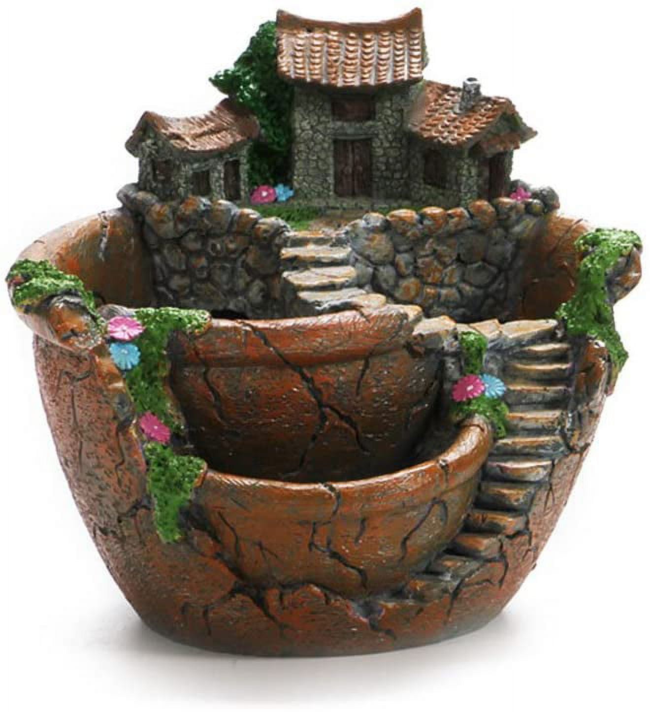 XD3-Fairy Garden Planter Plants Pot, Pot for Plants,Planter Flower Tiny ...