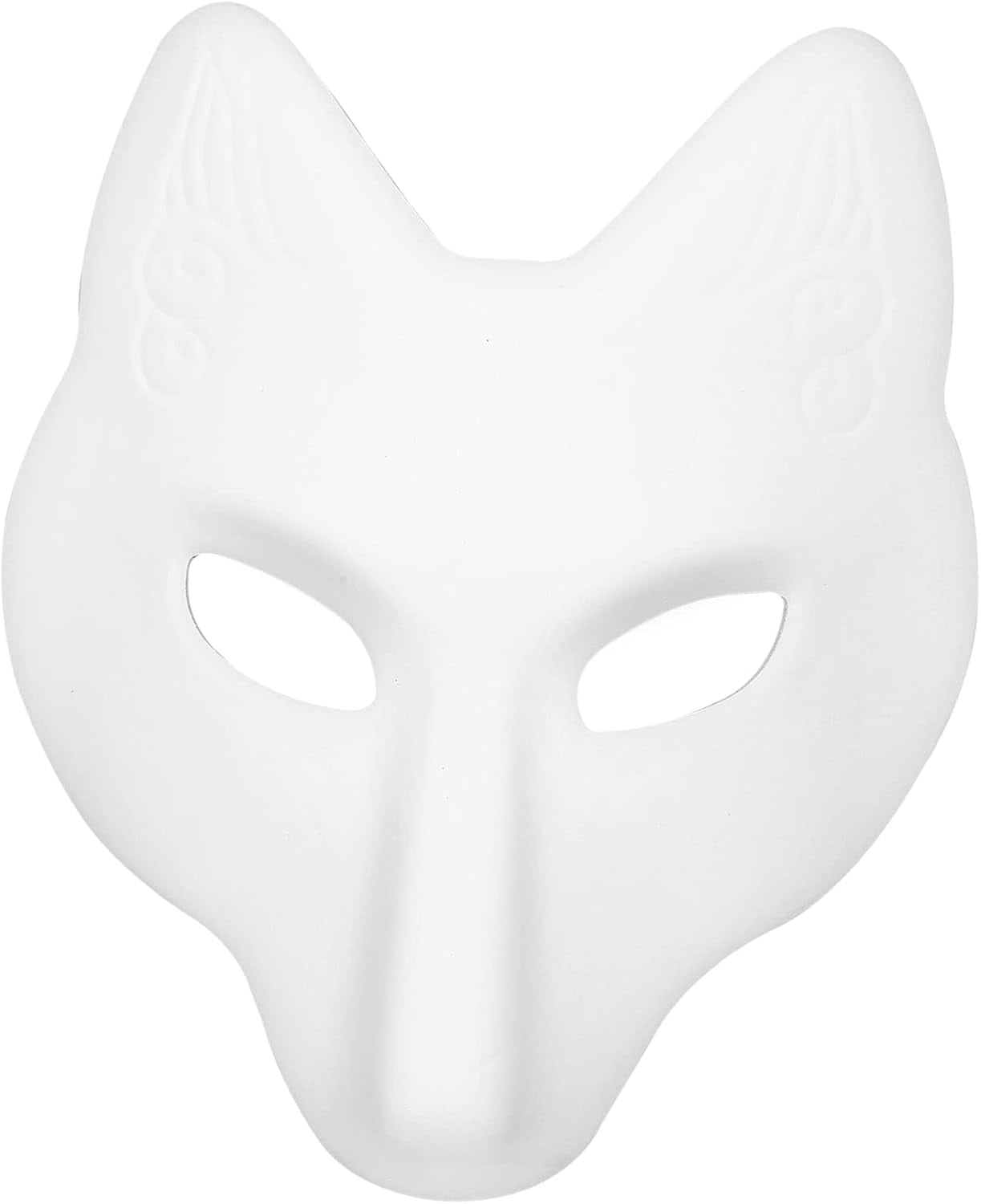 XD3-Fox Mask Fox Masks Skincare Furry Head Plush Face Faux Foxy Plain ...