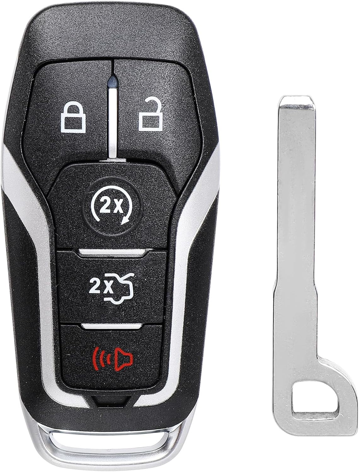 XD3-Key Fob Cover Replacement for Ford F150 F250 F350 Fusion Explorer ...