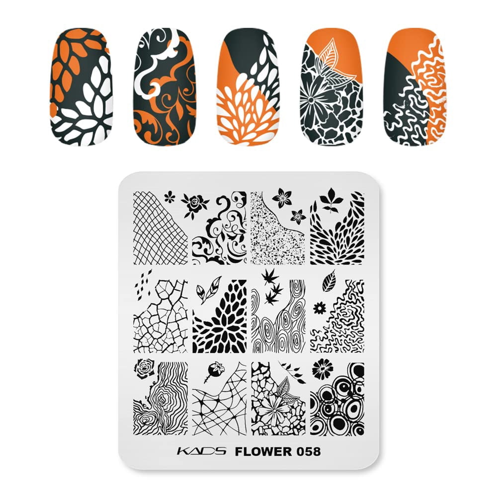 XD3-Nail Art Image Stamping Plates Baby Immaturity Cute DIY Manicure ...