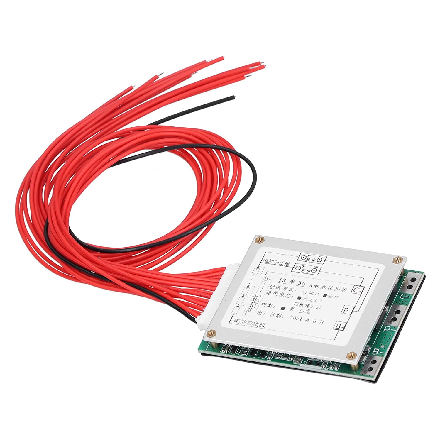 XD3-PCB Board 13S 48V 35A Li Ion Battery Board with Balance Function ...