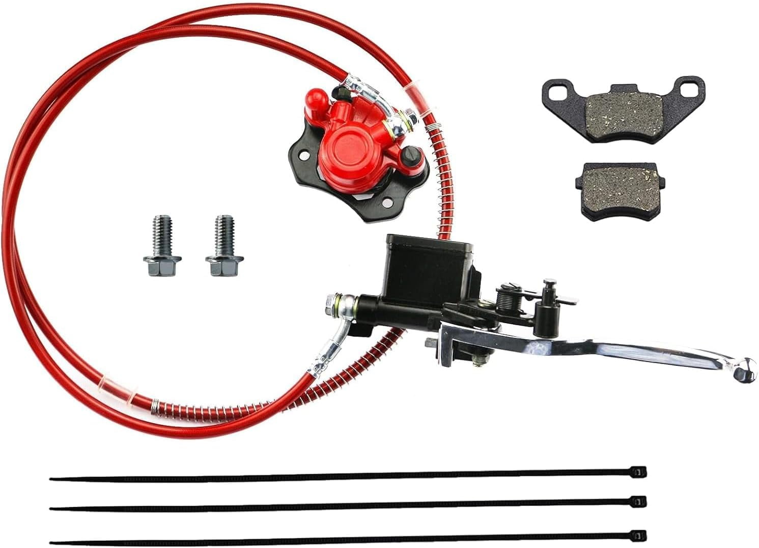 XD3-Rear Hydraulic Disc Brake System Caliper ATV Quad Hand Brake ...