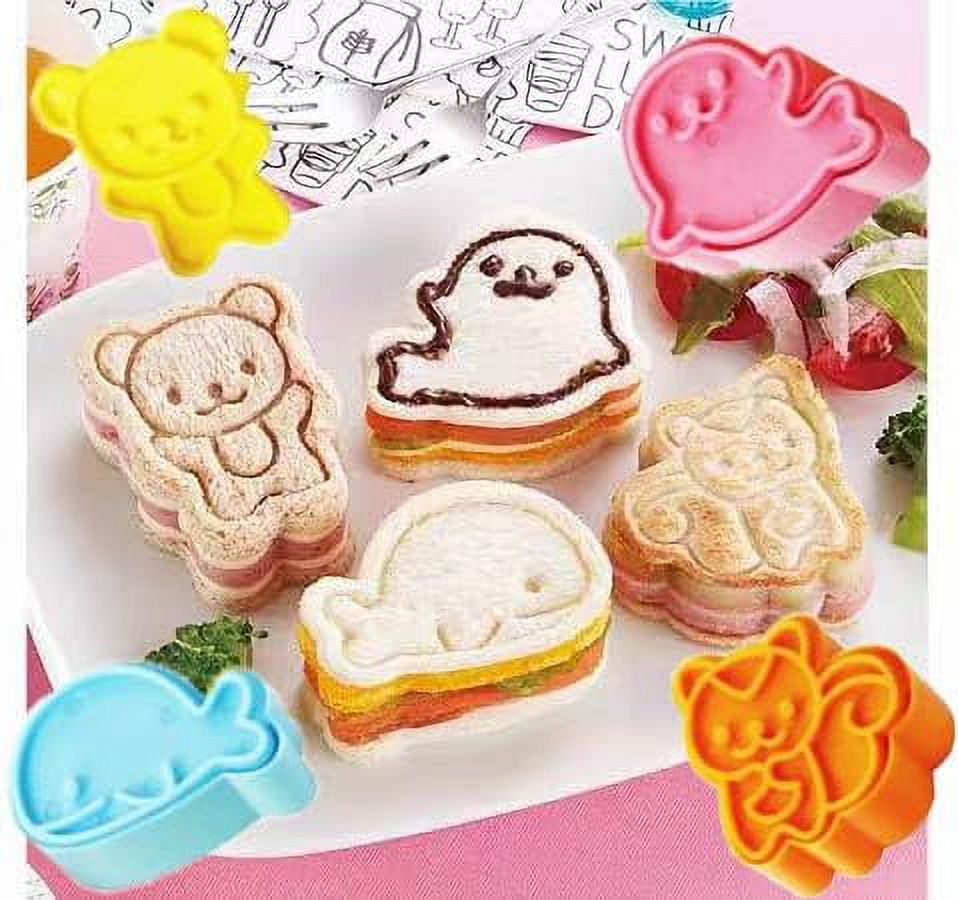 XD3-Sandwich Cutter for Kids 4 Pcs (Small Size 2 Inch) Lunch Sandwich ...