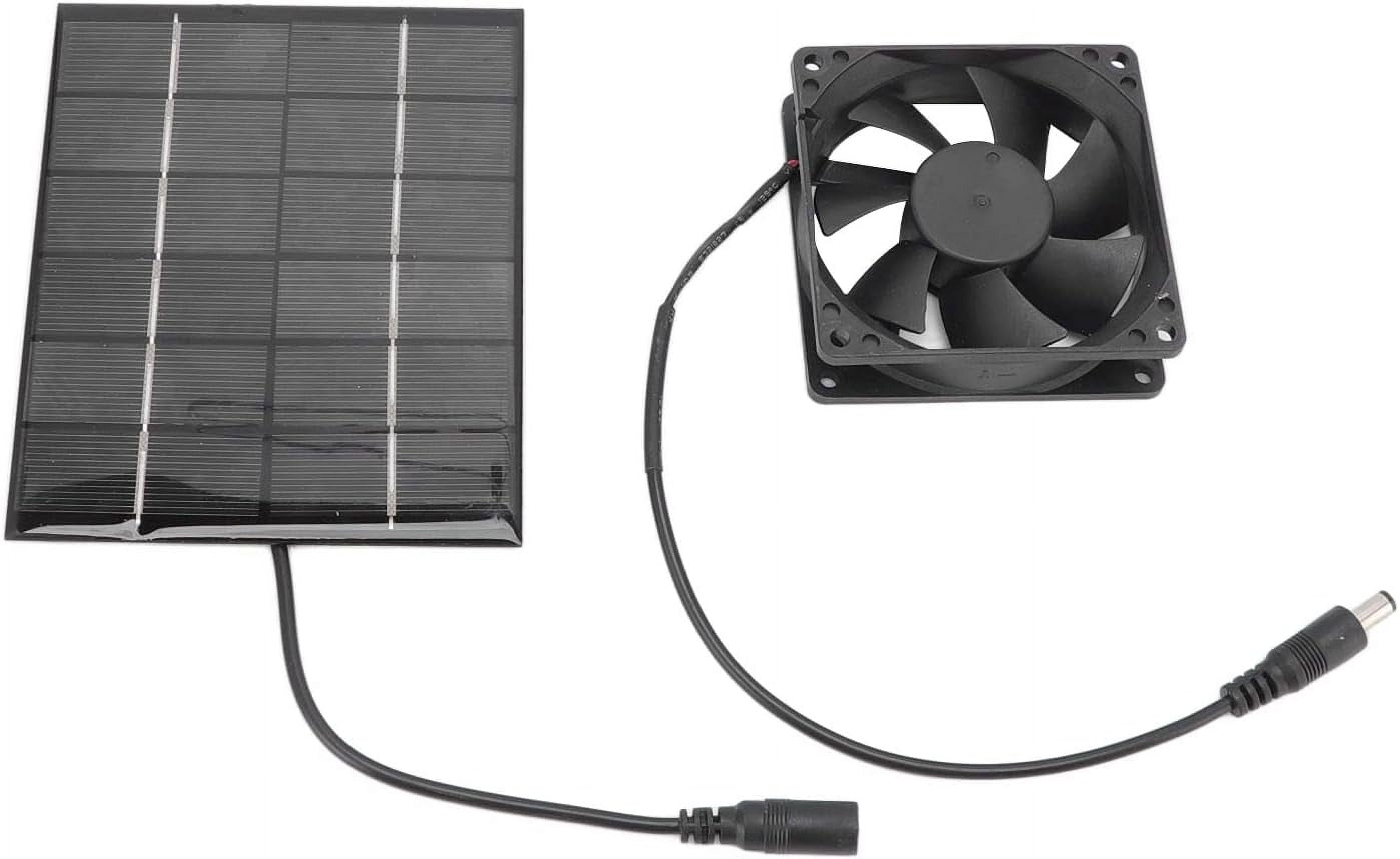 XD3-Solar Panel Fan Exhaust 6V 2W 0-330MA Air Ventilation Heat ...