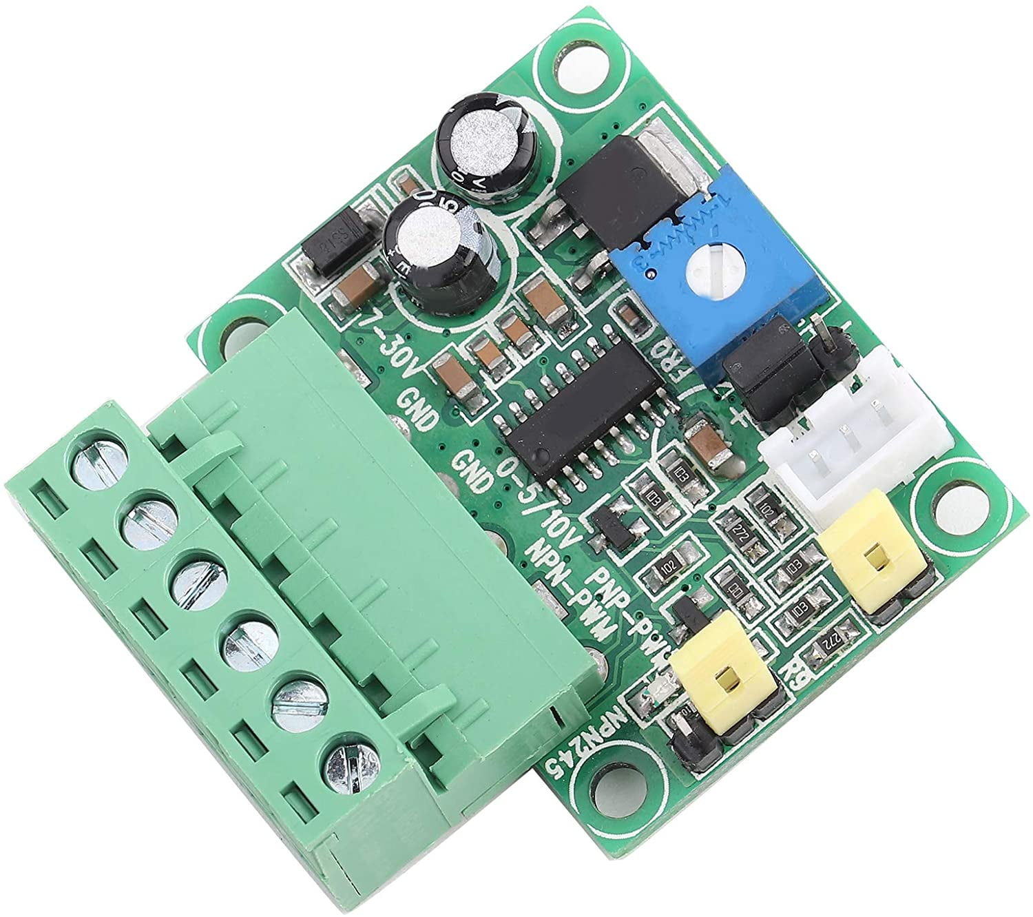 XD3-Voltage to PWM Converter Module 0 5V/0 10V to 0 PWM 2KHZ 20KHZ, PNP and NPN Output, NPN ...